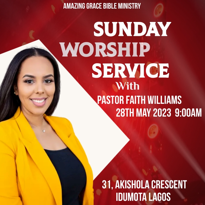 Church Flyers and Event Flyers Template | PosterMyWall