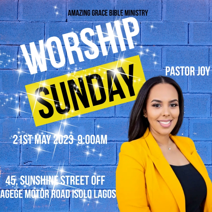 Church Flyers and Event Flyers Template | PosterMyWall