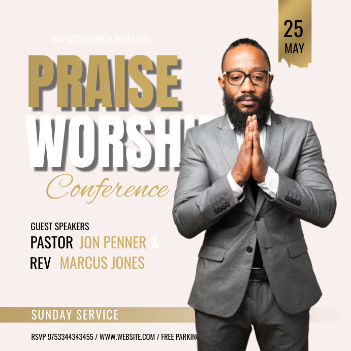 Church flyers Template | PosterMyWall