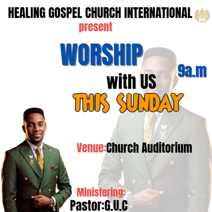 Church flyers Template | PosterMyWall