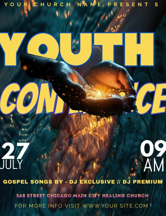 Church flyers Template | PosterMyWall