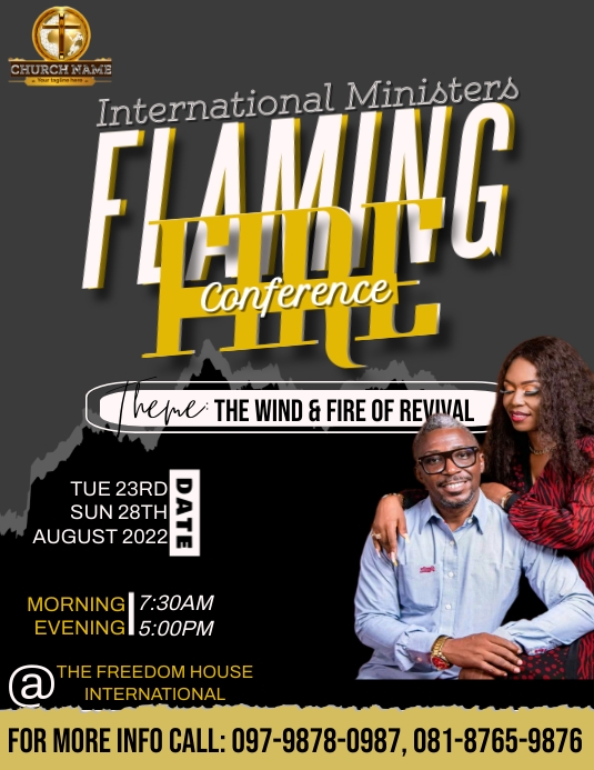 CHURCH FLYERS Template | PosterMyWall