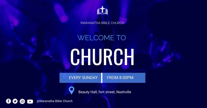church flyers Template | PosterMyWall