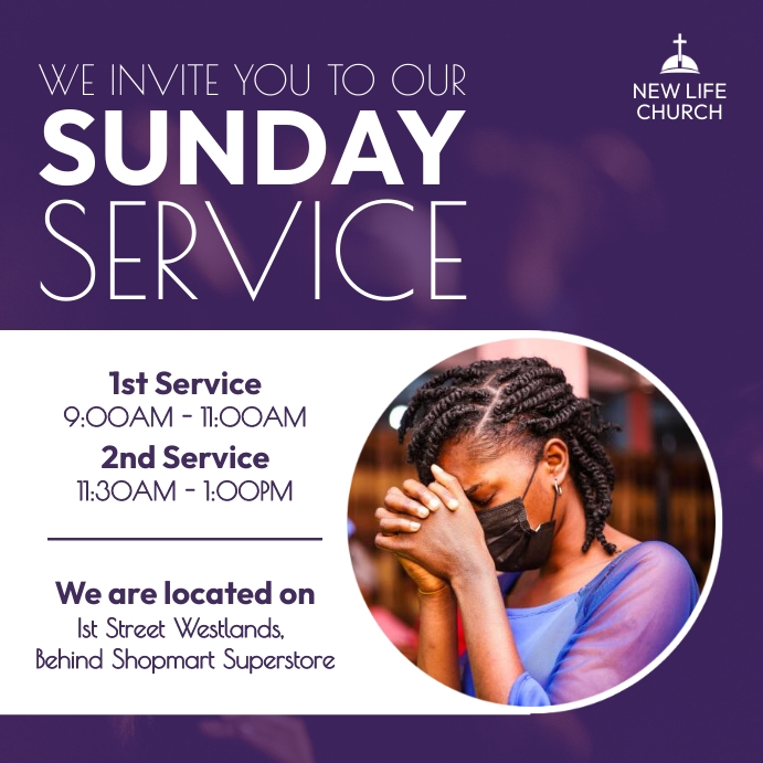 Church flyers Template | PosterMyWall