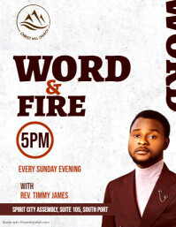 Church flyers Template | PosterMyWall