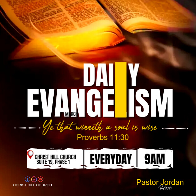 Church flyers Template | PosterMyWall