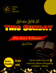 Church flyers Template | PosterMyWall