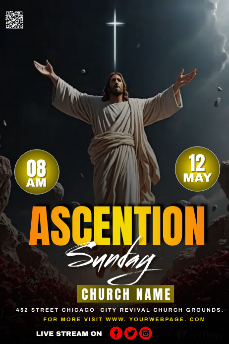 church flyers Template | PosterMyWall