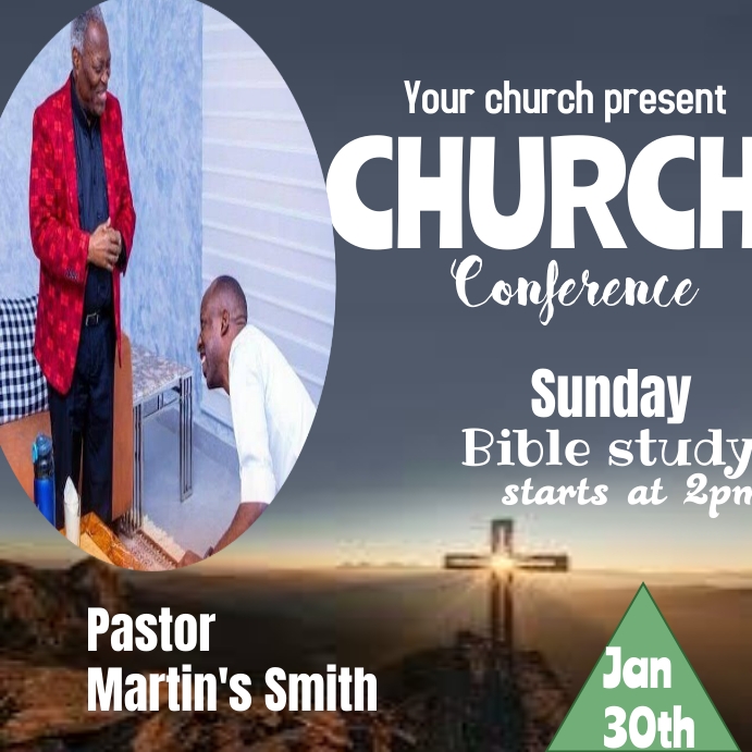 Church flyers Template | PosterMyWall