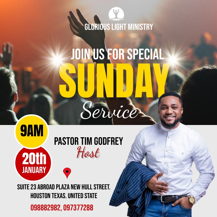 Church flyers Template | PosterMyWall