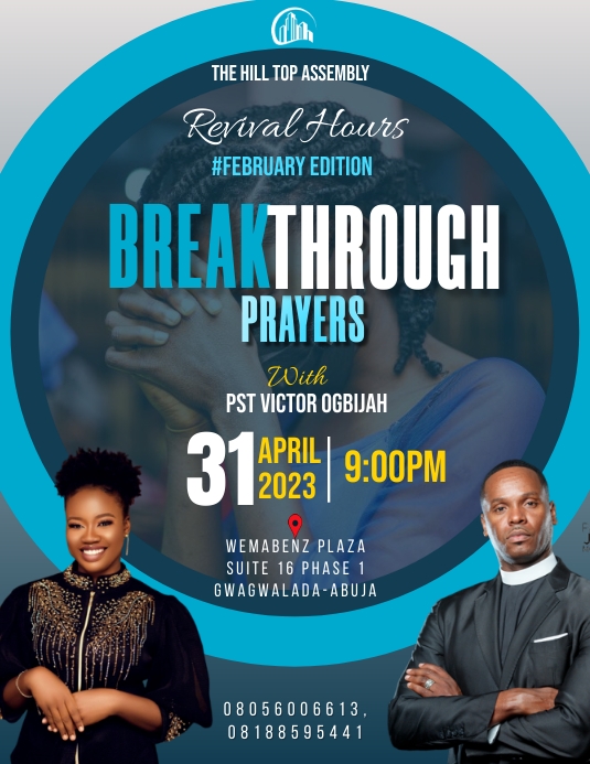 Church flyers Template | PosterMyWall