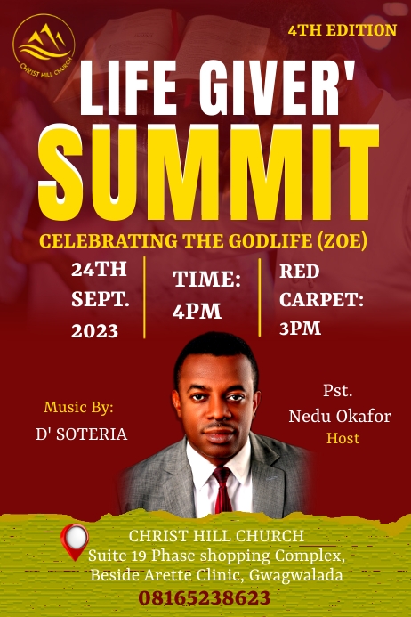 Church flyers Template | PosterMyWall