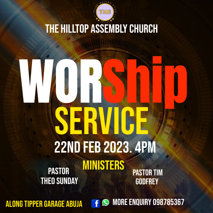 CHURCH FLYERS Template | PosterMyWall