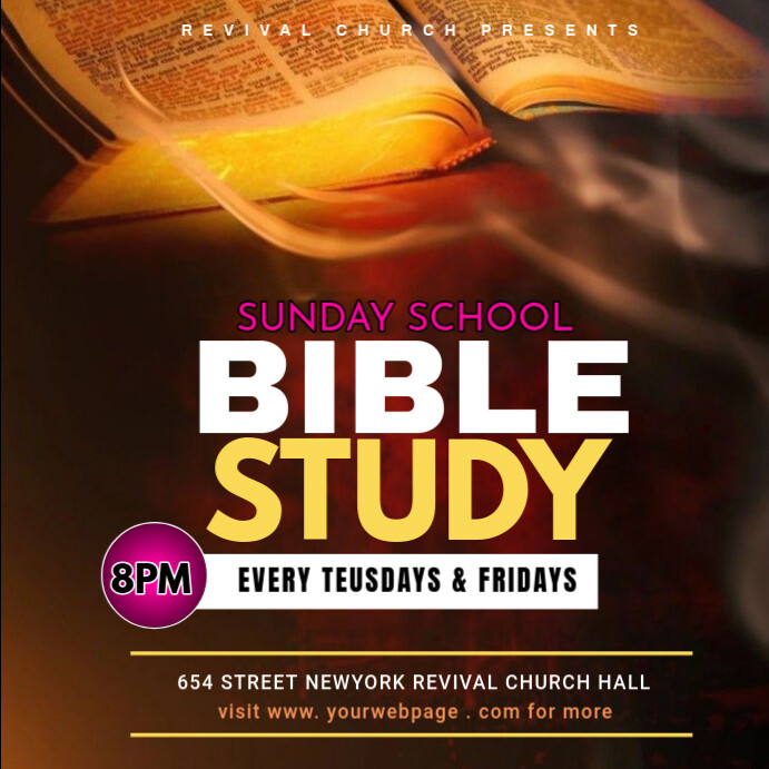 church flyers Template | PosterMyWall