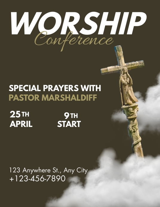 CHURCH FLYERS Template | PosterMyWall