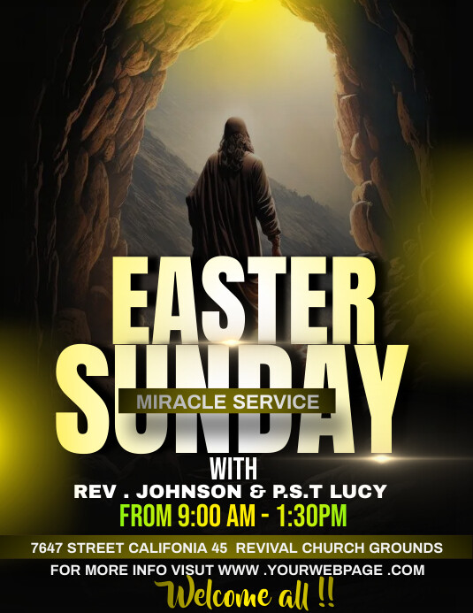 Church flyers Template | PosterMyWall