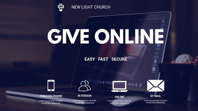 church giving flyer Template | PosterMyWall