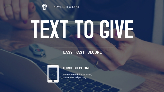 church giving flyer Template | PosterMyWall