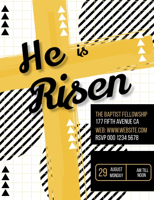 Church Hours Template | PosterMyWall