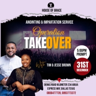 church impartation service Template | PosterMyWall