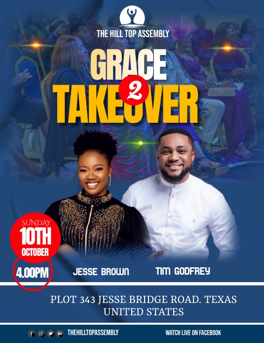 church impartation service Template | PosterMyWall