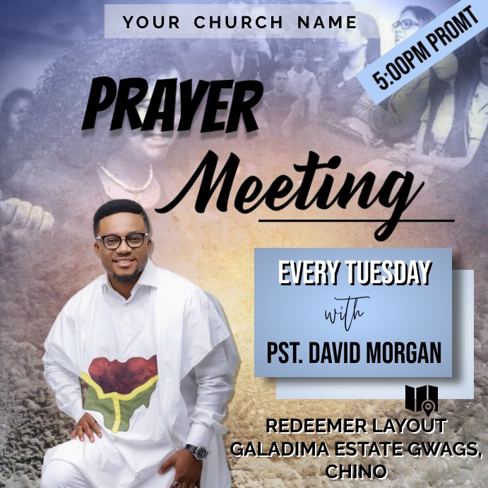 Church impartation service Template | PosterMyWall