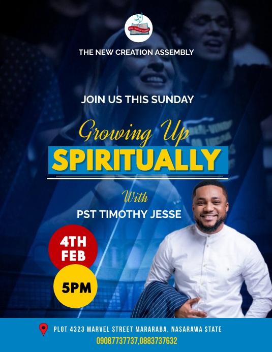 church impartations service Template | PosterMyWall