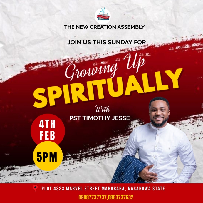 church impartations service Template | PosterMyWall