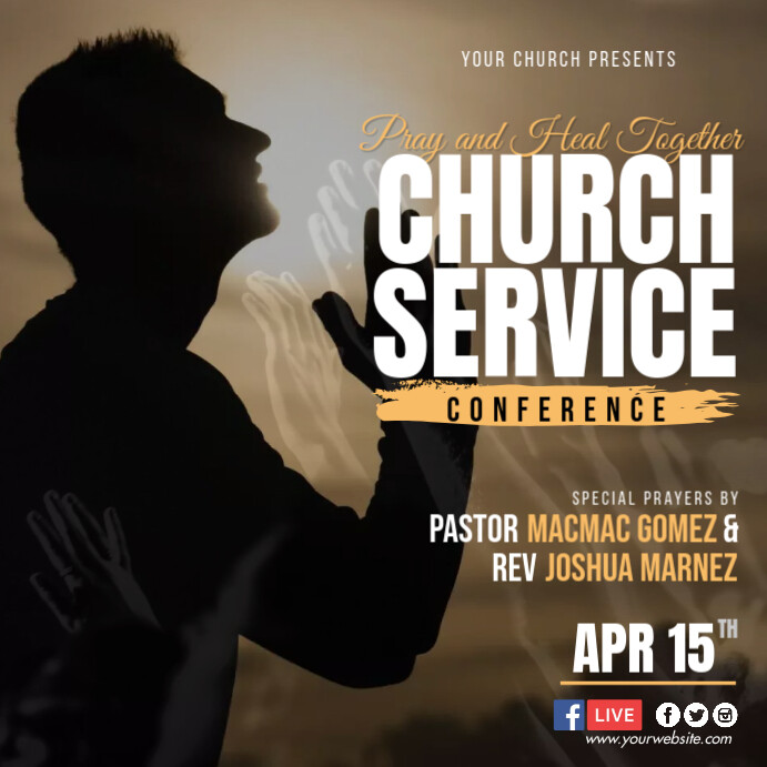 CHURCH INSTA.A Template | PosterMyWall