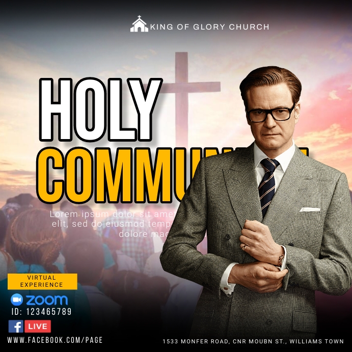 CHURCH INSTA.E Template | PosterMyWall