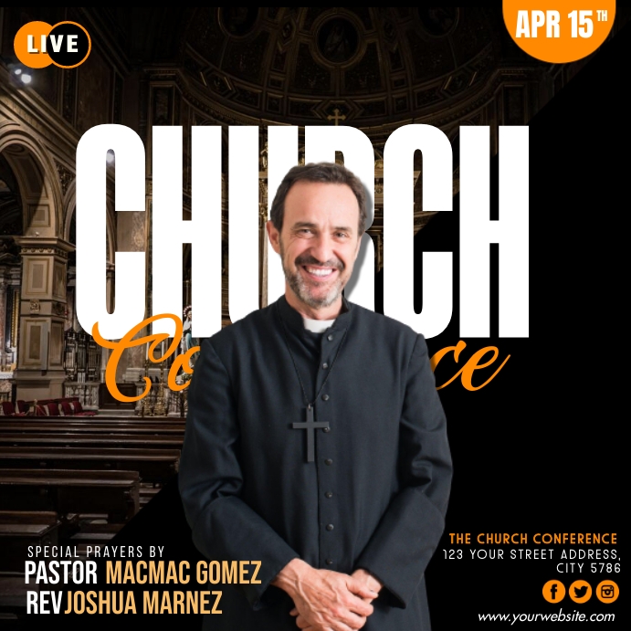CHURCH INSTA.E Template | PosterMyWall