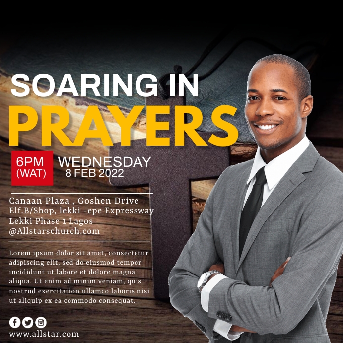 CHURCH INSTA.E Template | PosterMyWall