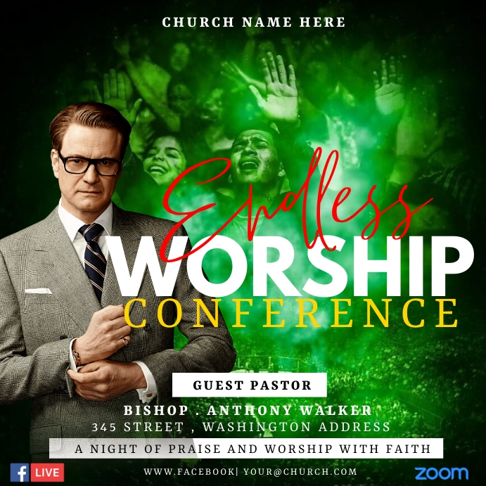 CHURCH INSTA.E Template | PosterMyWall