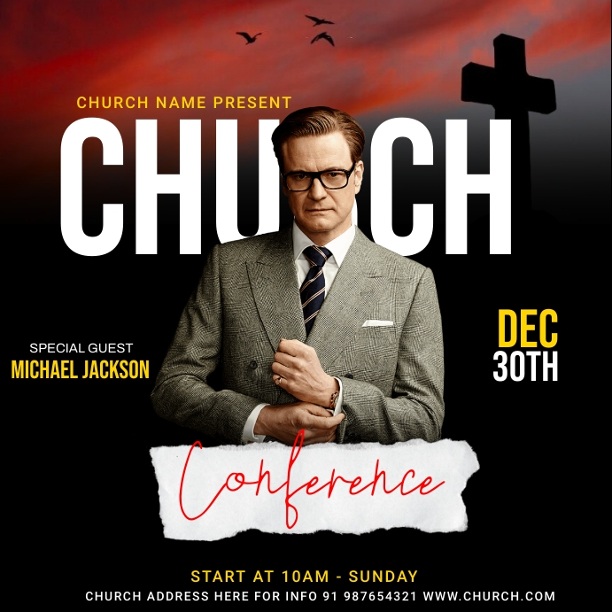 CHURCH INSTA.E Template | PosterMyWall