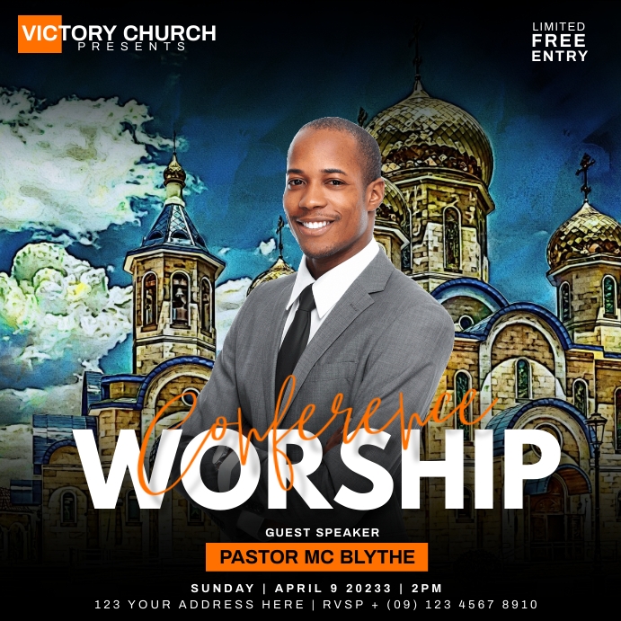 CHURCH INSTA.E Template | PosterMyWall