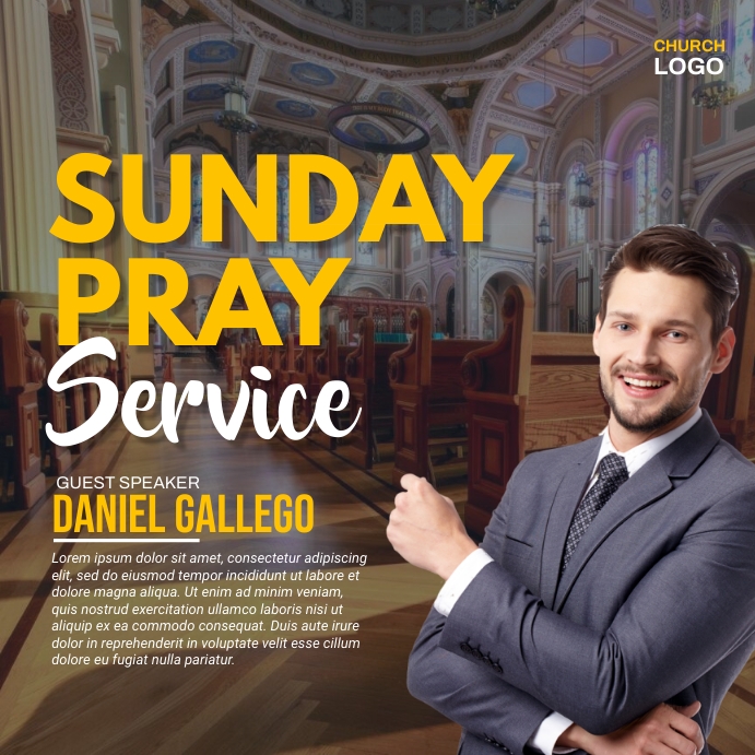 CHURCH INSTA.E Template | PosterMyWall