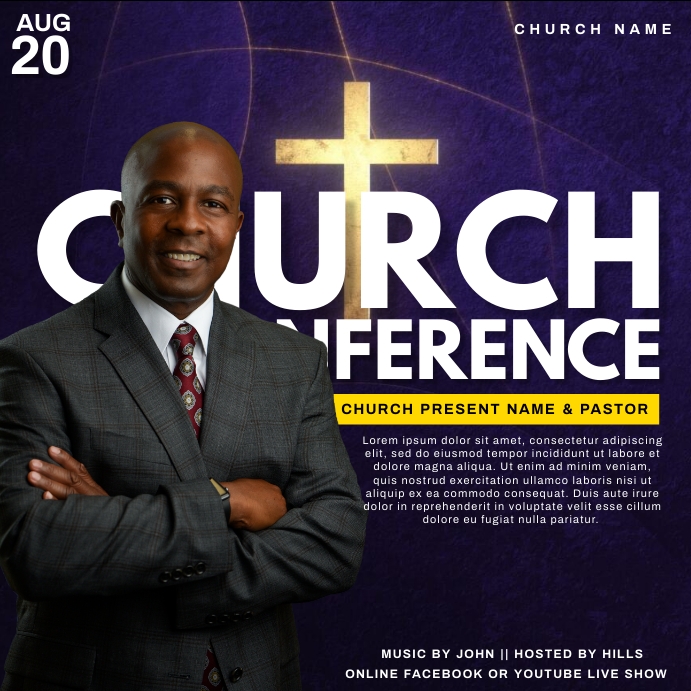 CHURCH INSTA.E Template | PosterMyWall