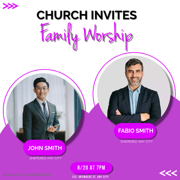 CHURCH INSTA.E Template | PosterMyWall