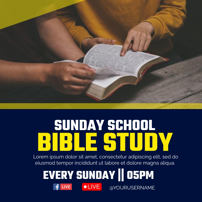 CHURCH INSTA.E Template | PosterMyWall