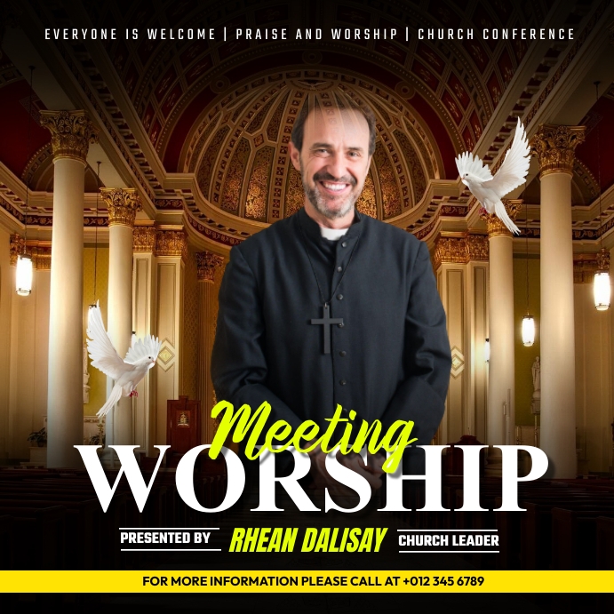 CHURCH INSTA.KC Template | PosterMyWall