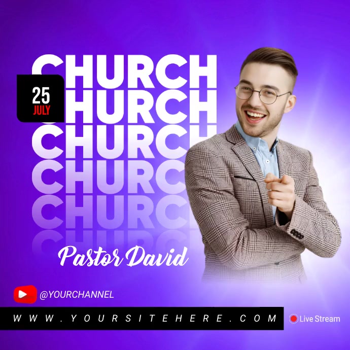 Church instagram template | PosterMyWall