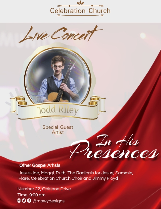 Church Invitation (1) Template | PosterMyWall