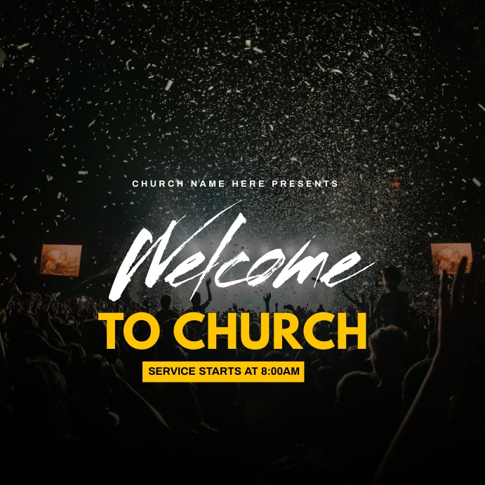 church invitation Template | PosterMyWall