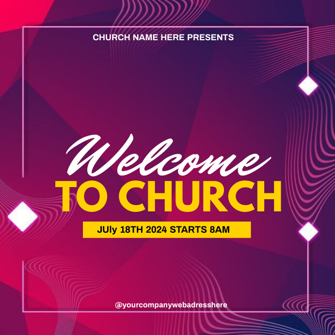 church invitation Template | PosterMyWall