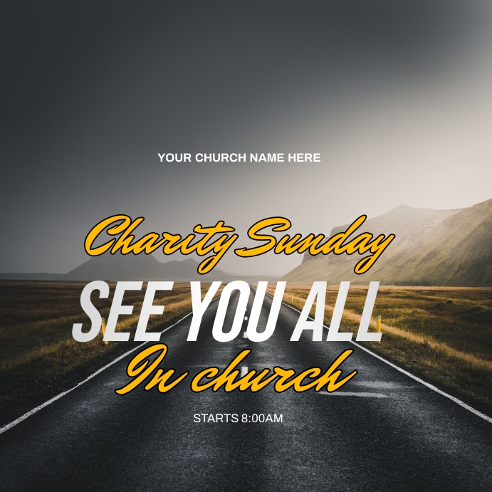 church invitation Template | PosterMyWall