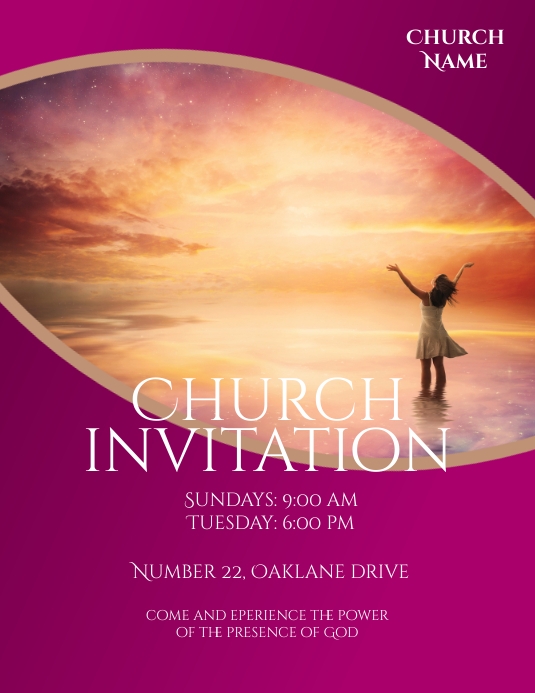 Church Invitation Template | PosterMyWall