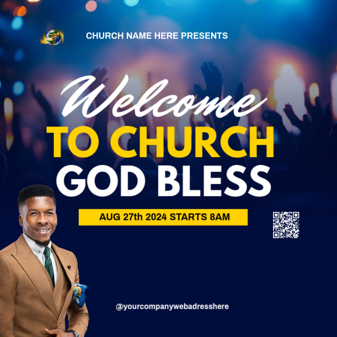 church invitation Template | PosterMyWall