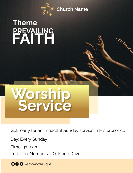 Church Invitation Template | PosterMyWall