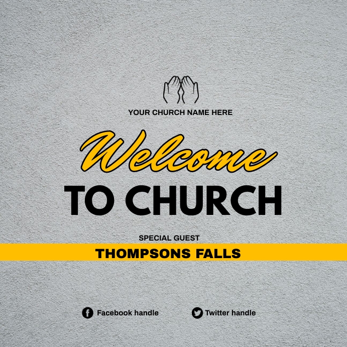 church invitation Template | PosterMyWall