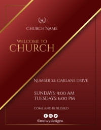 Church Invitation Flyer Template | PosterMyWall